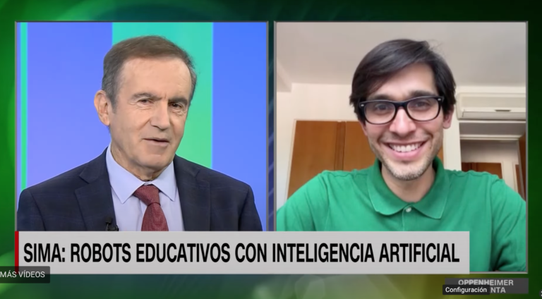 Sima Robot - Un robot con IA para motivar y comprometer a tus estudiantes